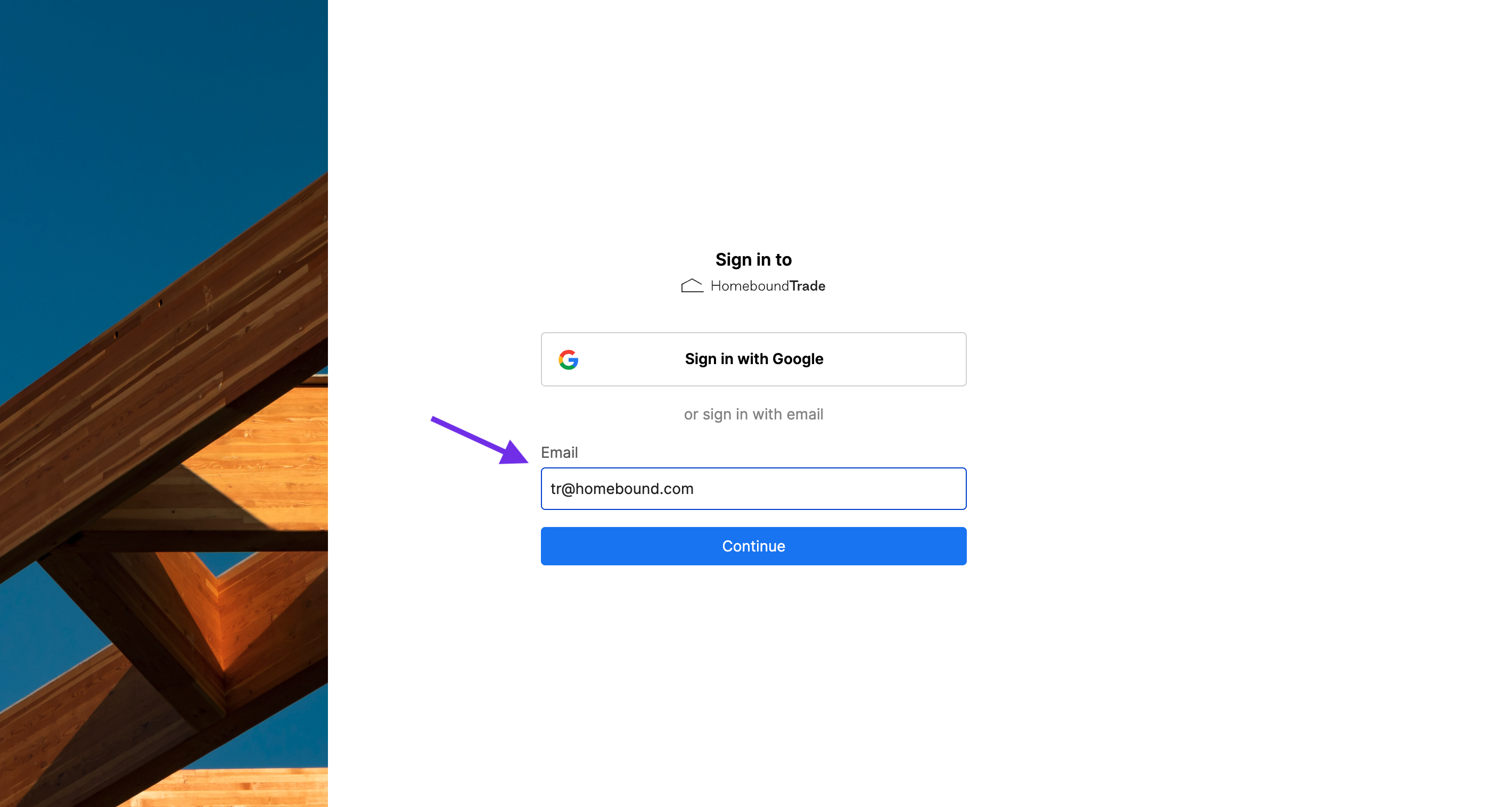 How to Sign Into the Homebound Trade Portal – Homebound Trade Support